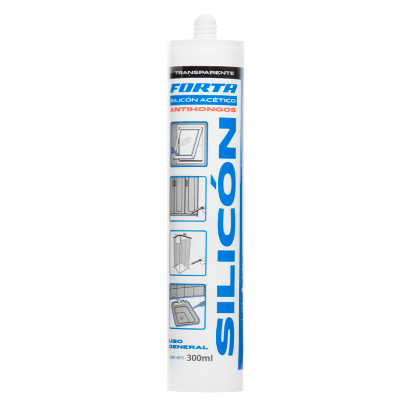 Silicón Acético 300ml – grupoforta