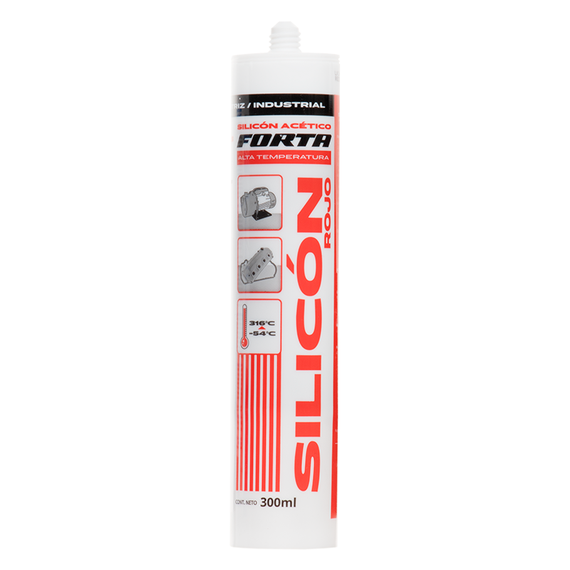 Silicón Acético Alta Temperatura – grupoforta